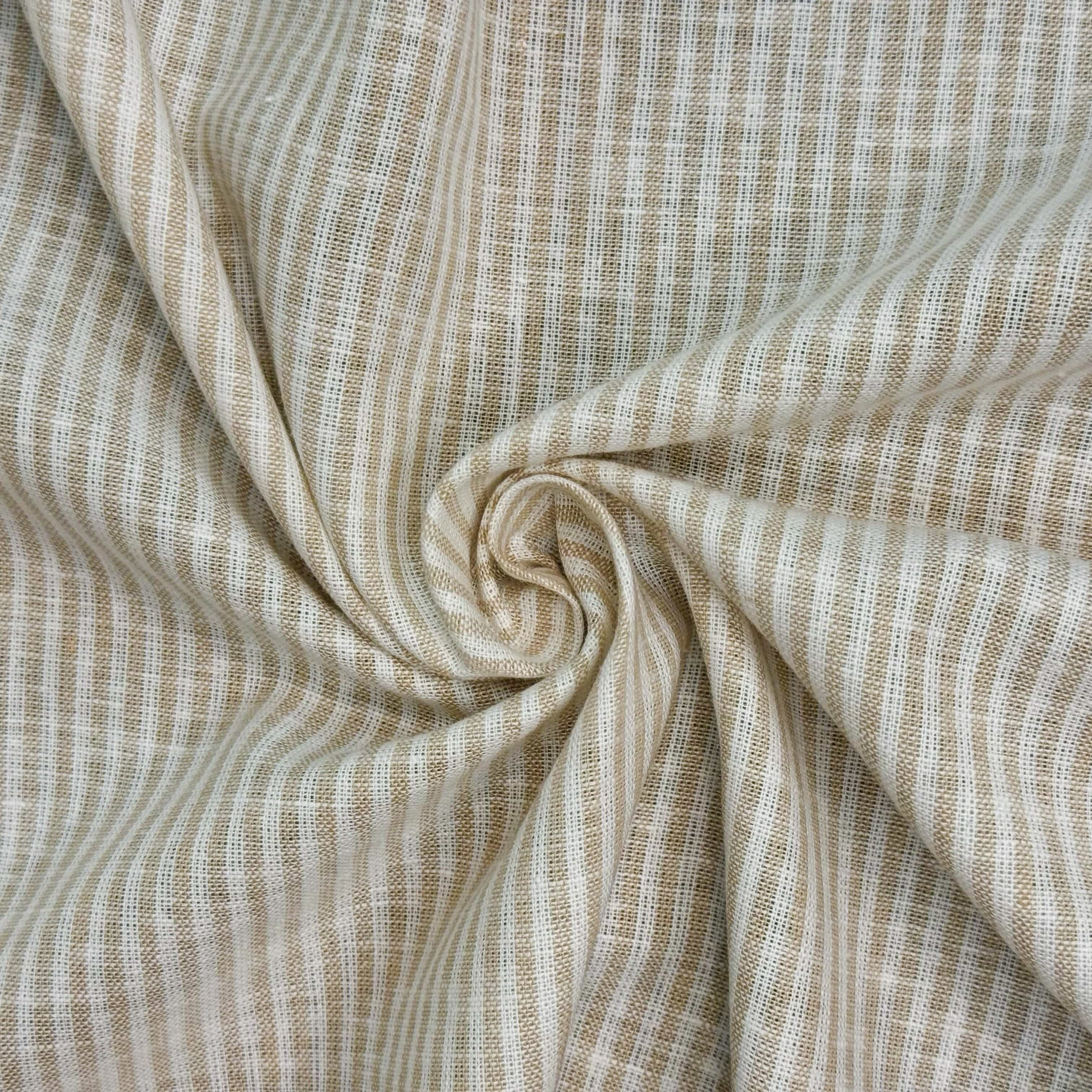 Yarn Dyed Linen Woven Desert Sand - CLP 279 – GOT Colombo